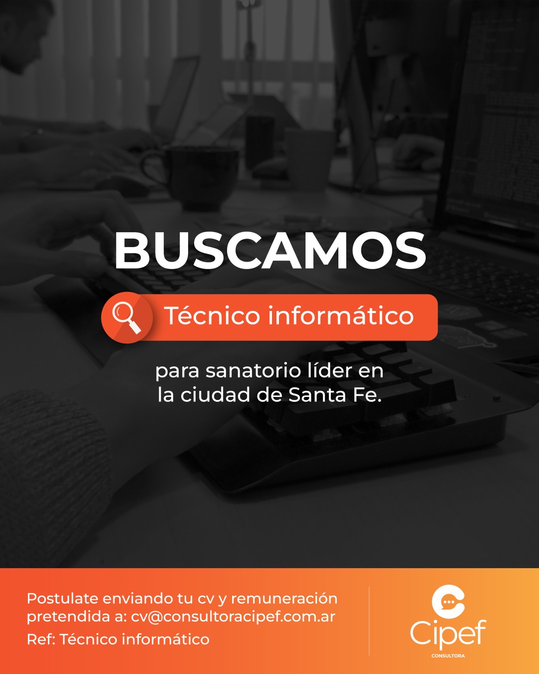 Técnico informático - Consultora CIPEF - Selección de Personal en Santa ...